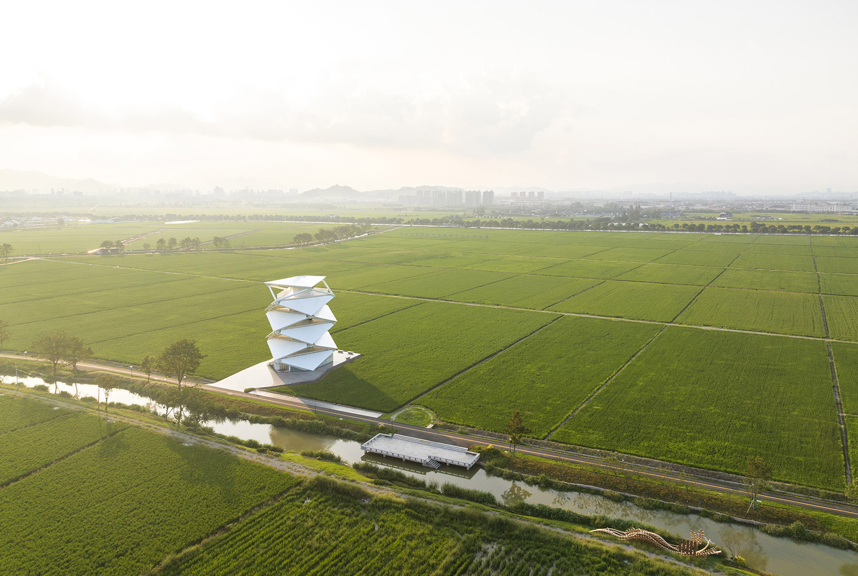 The Lantern in the paddy field, China by POWERCHINA HUADONG ENGINEERING ...