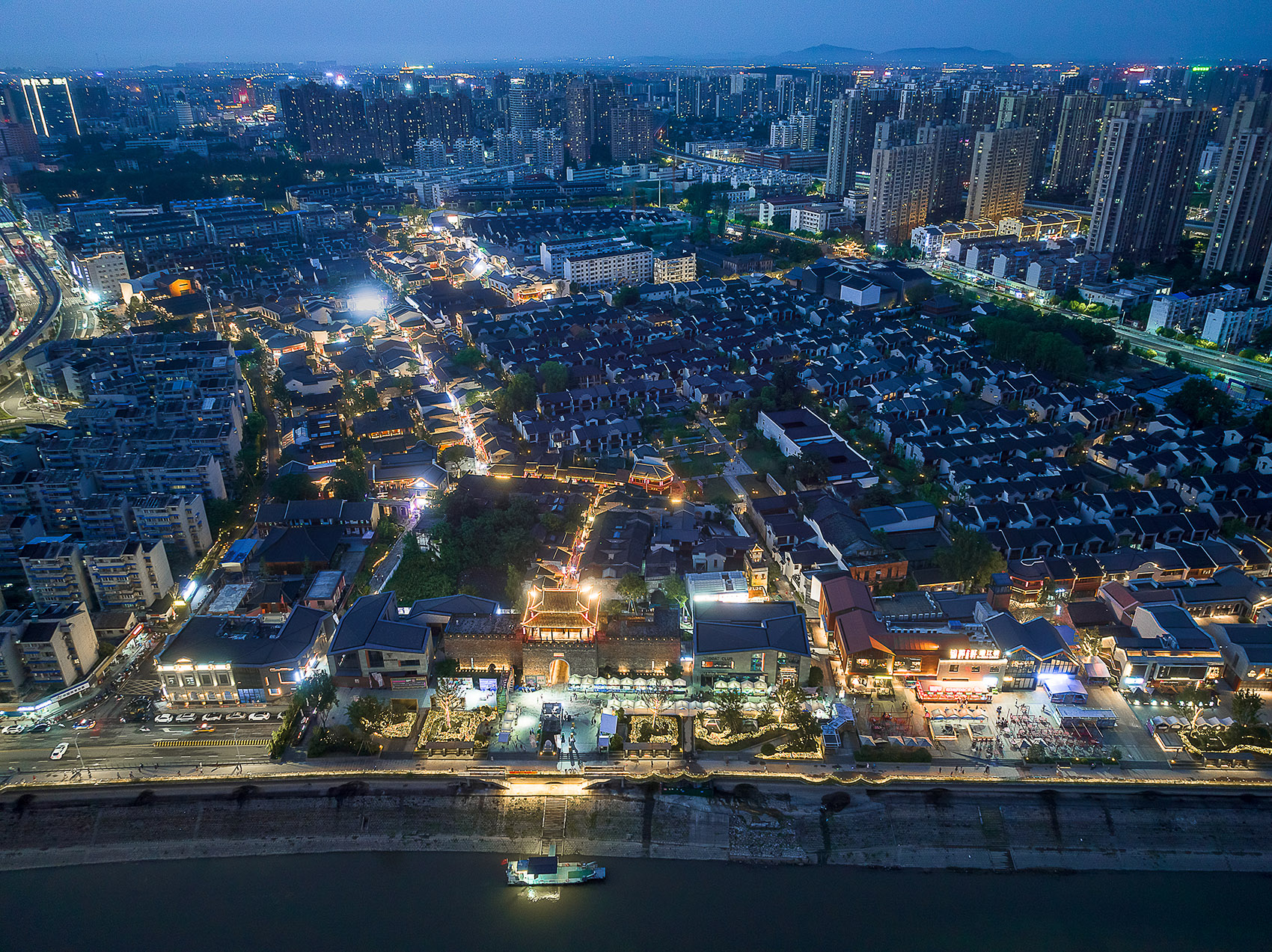 Wuhu Ancient City, China by PT Architecture Design (Shenzhen) Co., Ltd ...
