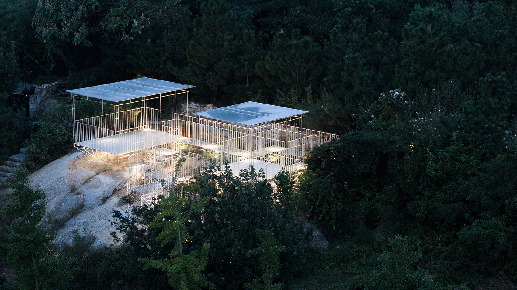 The Theater of Things, the Pavilion of Transcendence and the Pavilion ...
