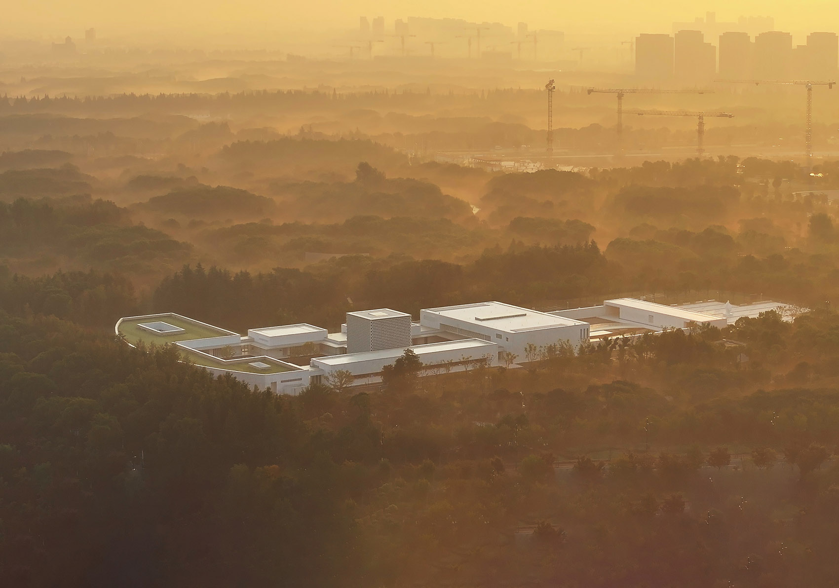 Yanzi Memorial Hall by Architectural Design and Research Institution of ...