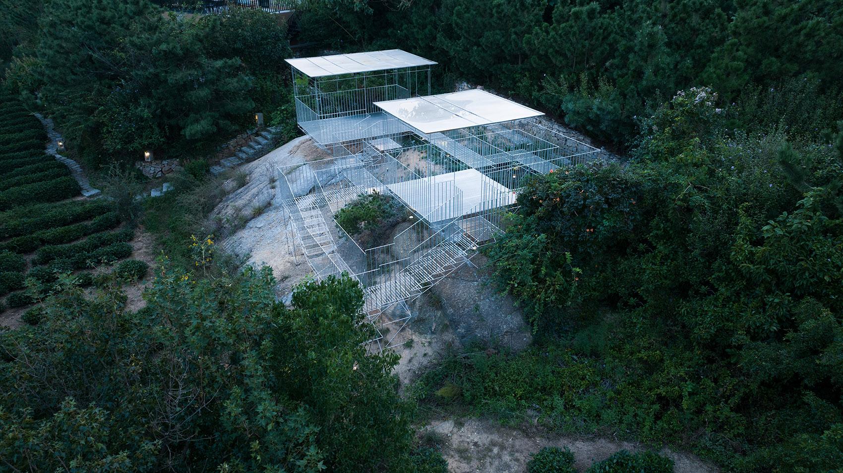 The Theater of Things, the Pavilion of Transcendence and the Pavilion ...