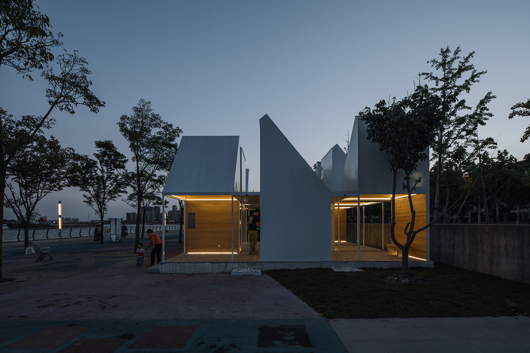 Hetu Luoshu Pavilion + Dade Pavilion by GOM - 谷德设计网