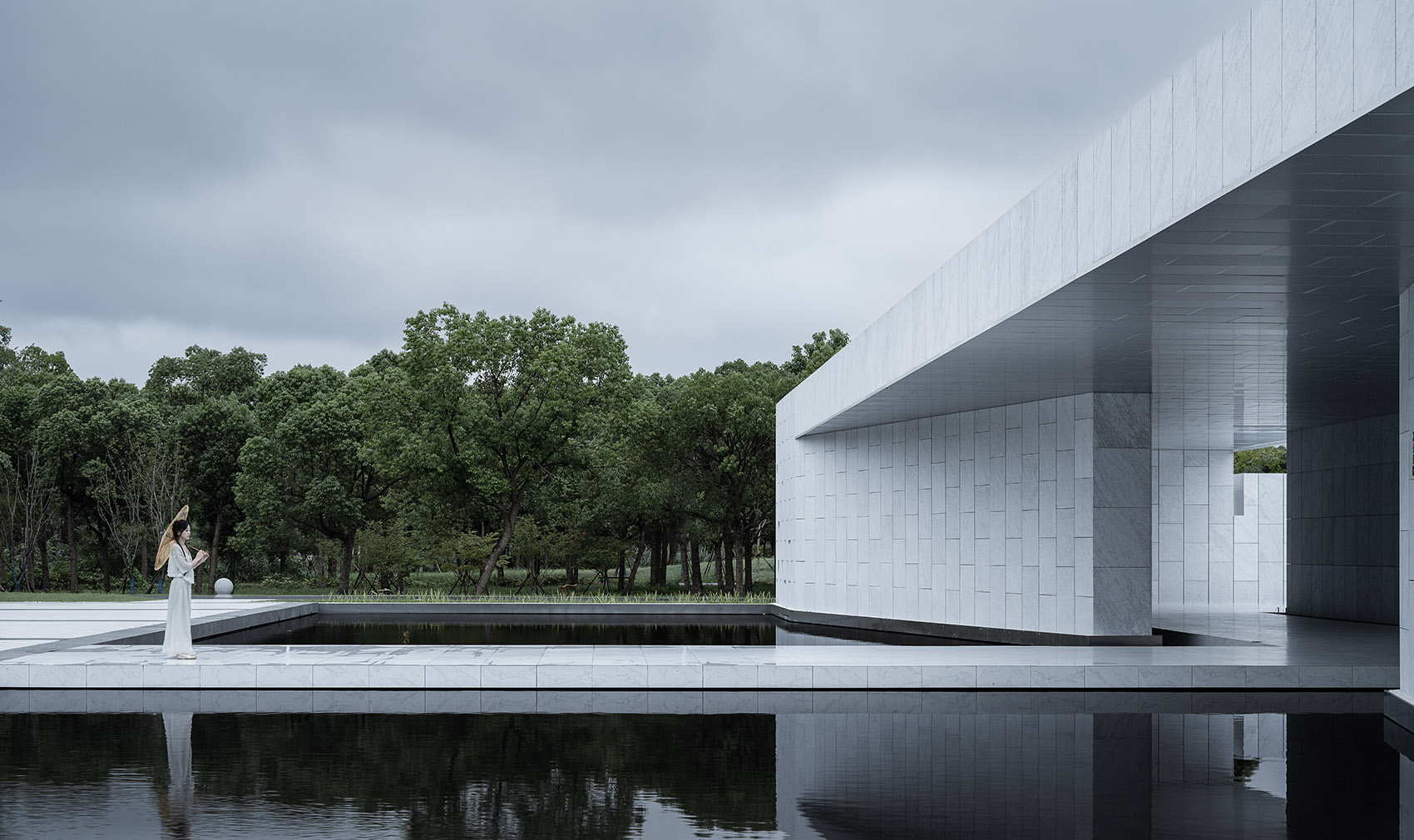 Yanzi Memorial Hall by Architectural Design and Research Institution of ...