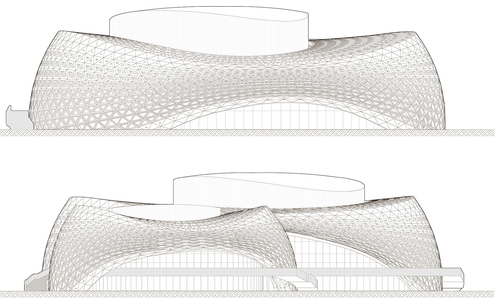 Golden Sands Lake Grand Theater by CCTN Design - 谷德设计网