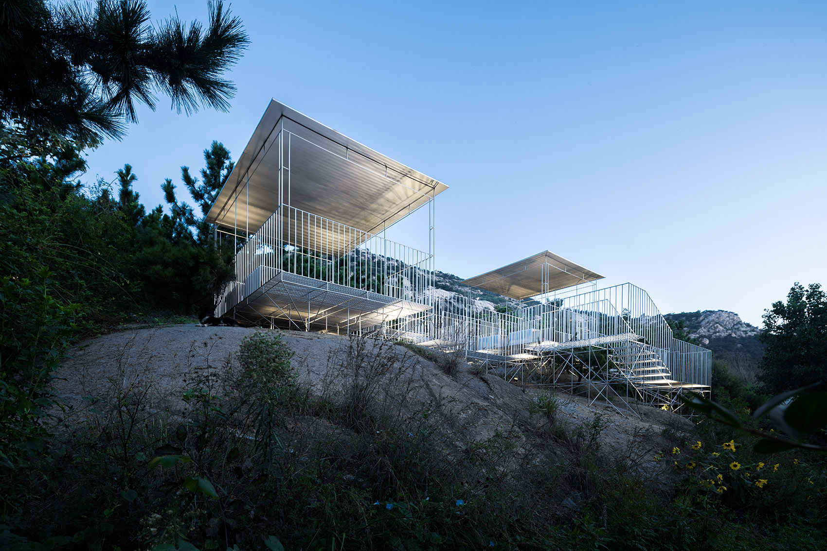 The Theater of Things, the Pavilion of Transcendence and the Pavilion ...