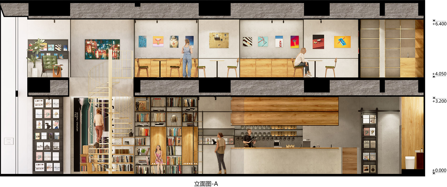 One Way Street Tokyo by BUZZ Architects - 谷德设计网