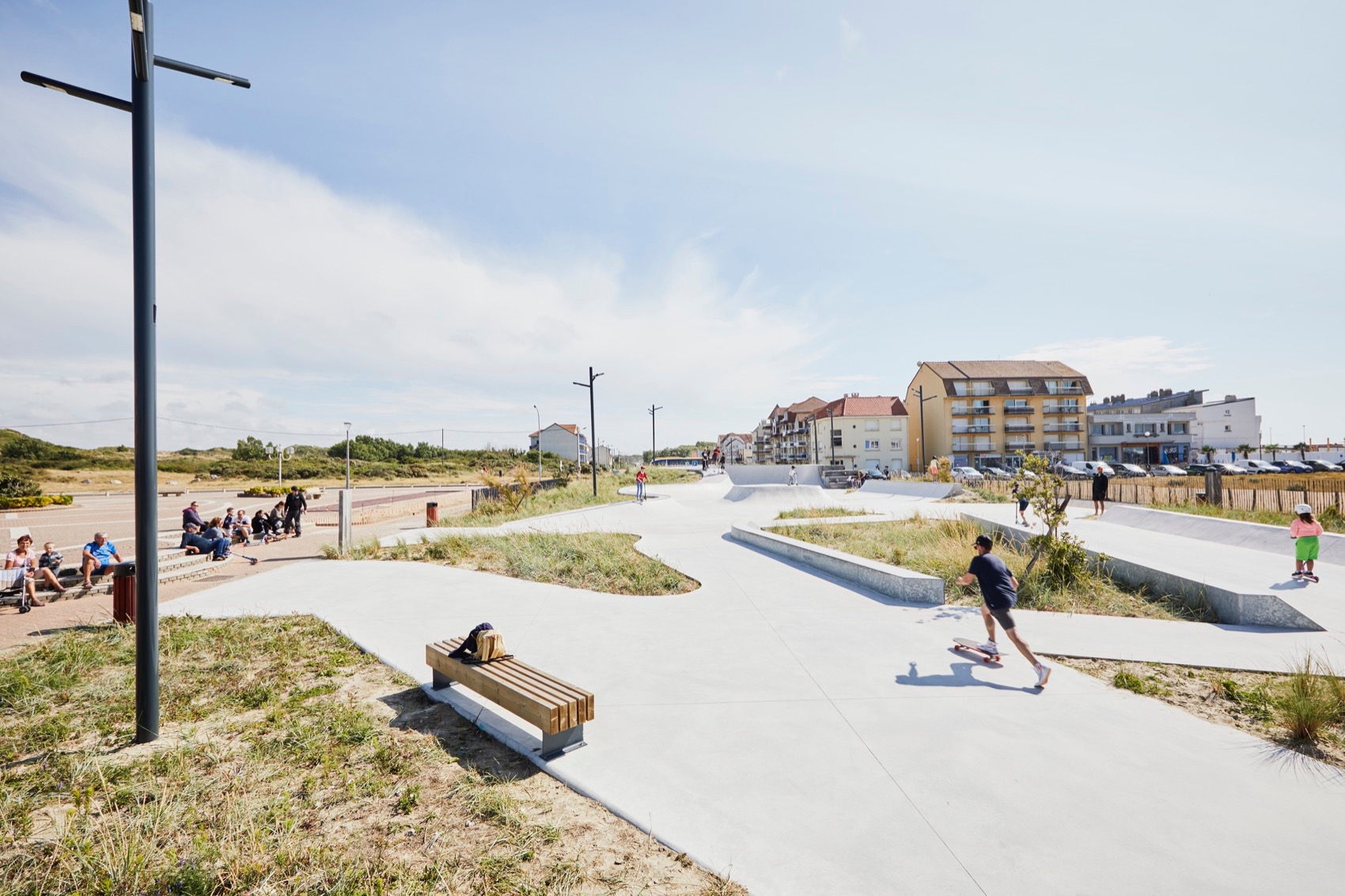 Stella Plage Skate Park by Espace Libre - 谷德设计网