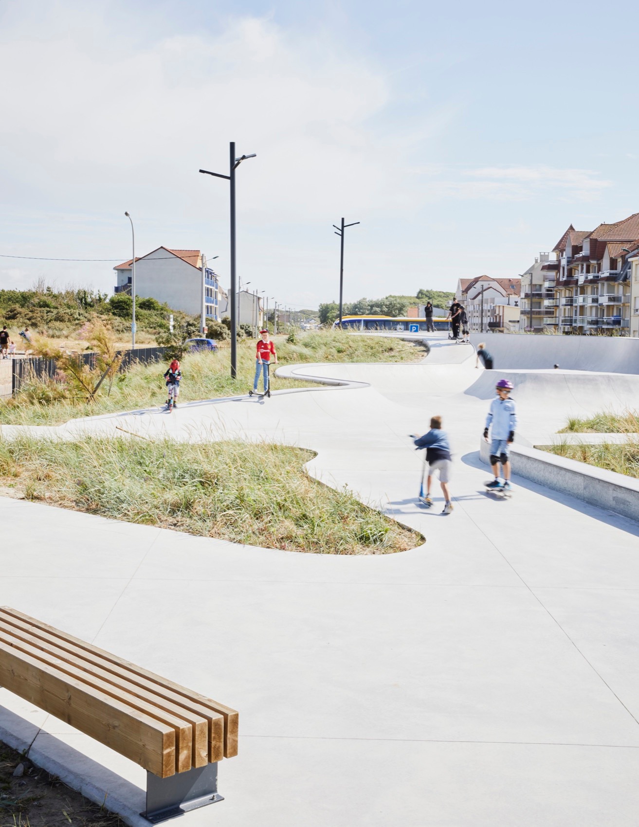 Stella Plage Skate Park by Espace Libre - 谷德设计网