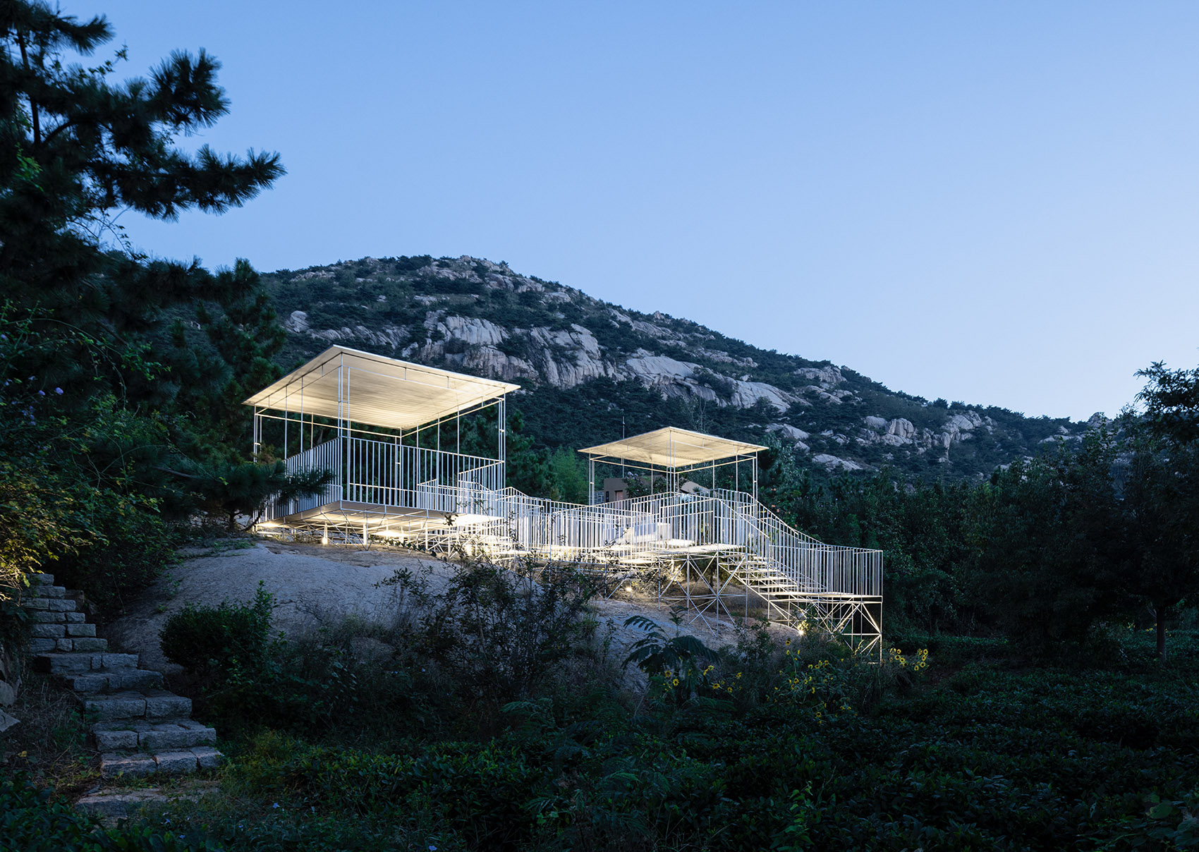 The Theater of Things, the Pavilion of Transcendence and the Pavilion ...
