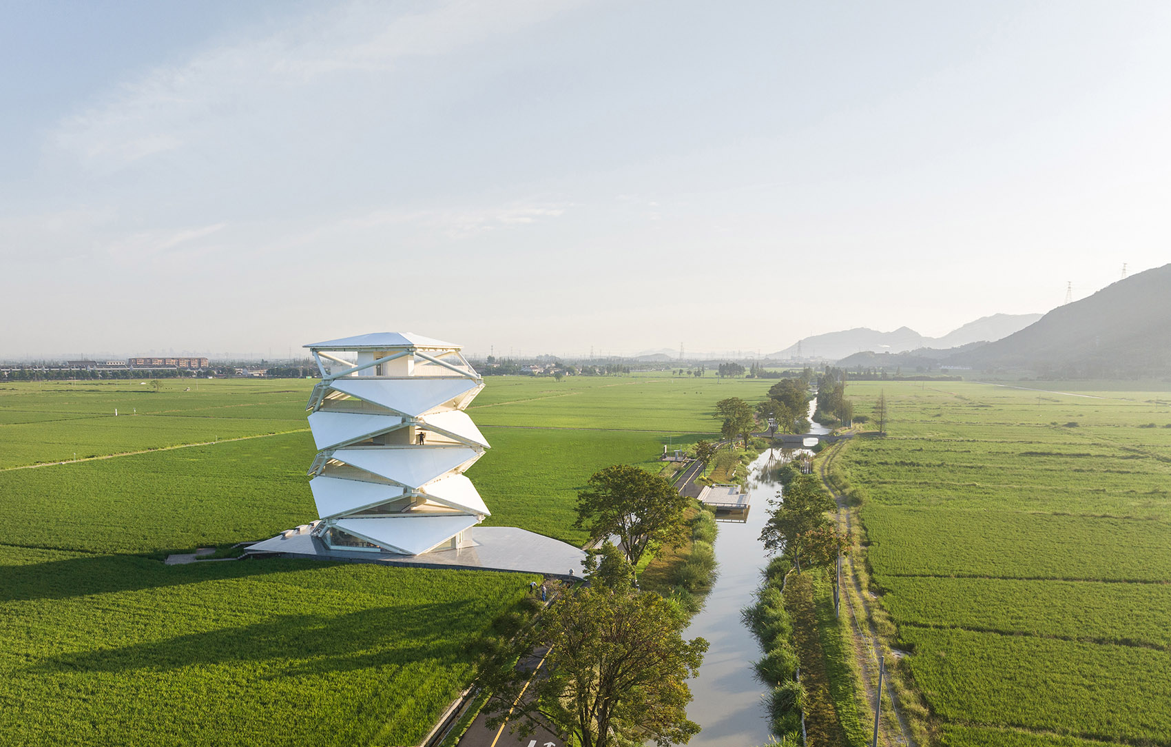 The Lantern in the paddy field, China by POWERCHINA HUADONG ENGINEERING ...