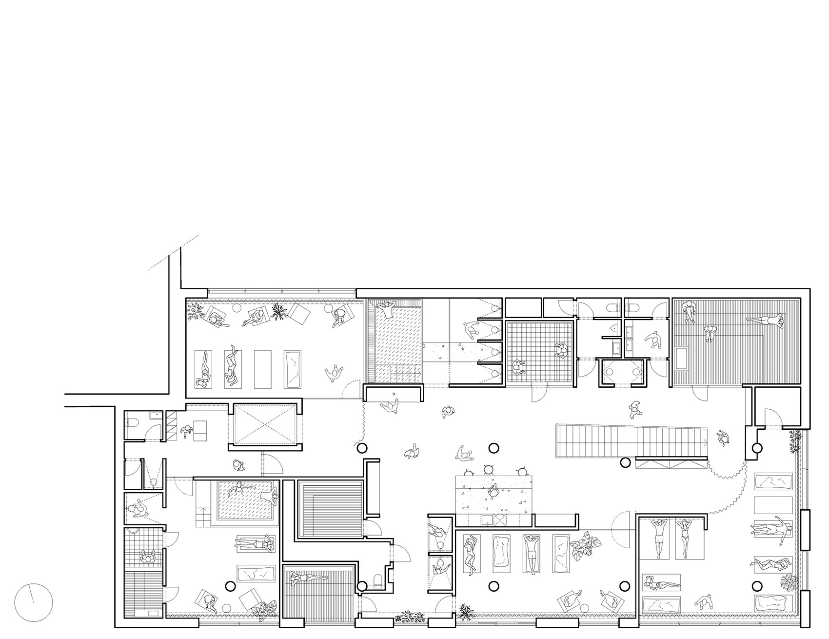Sauna World in Třeboň by Plus One Architects - 谷德设计网