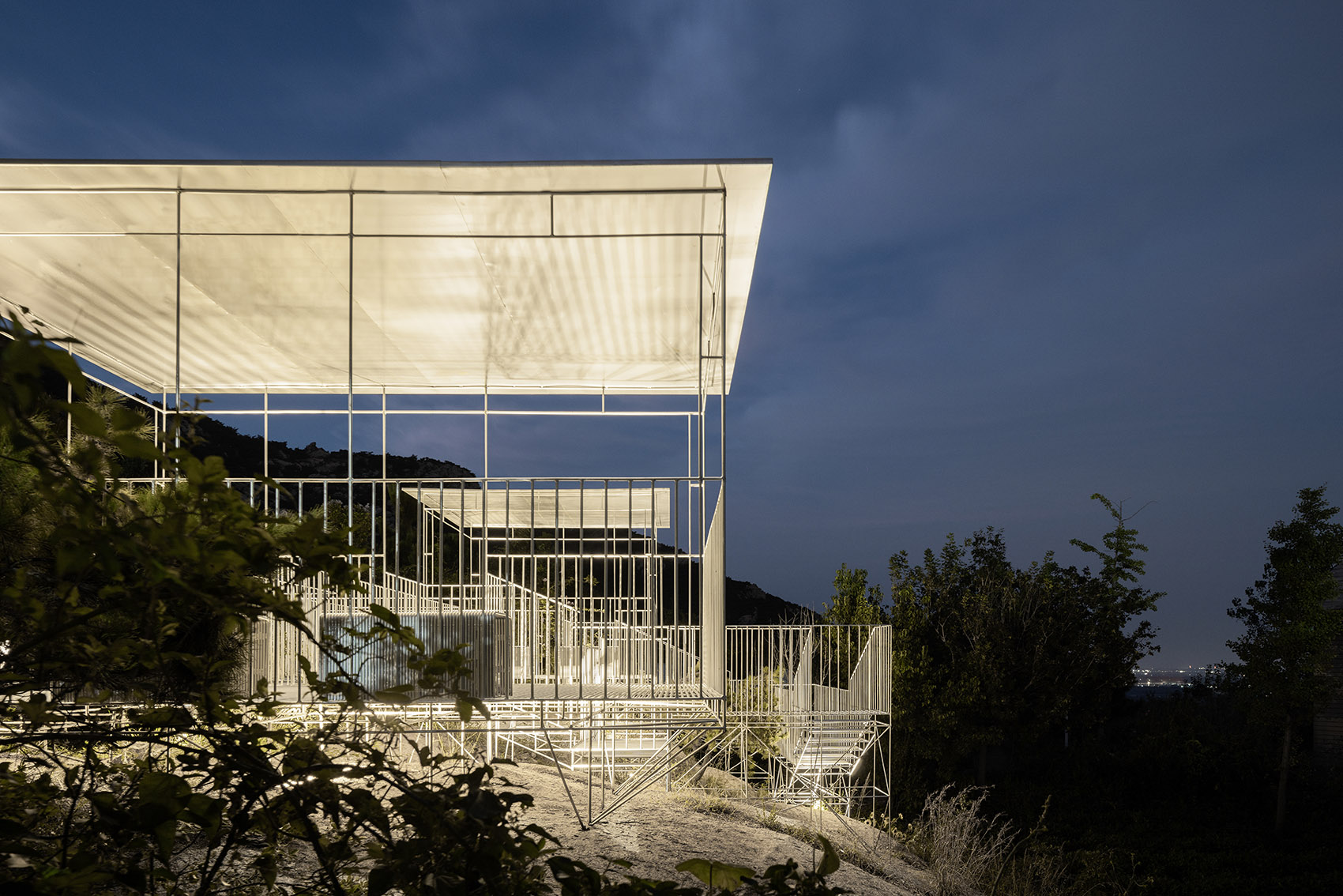 The Theater of Things, the Pavilion of Transcendence and the Pavilion ...