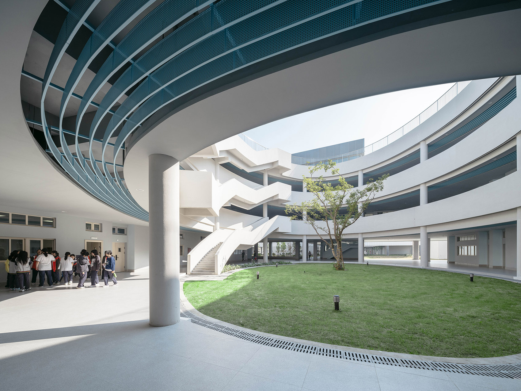 Ningbo Gulin Vocational High School by ARCHIS Design Studio - 谷德设计网