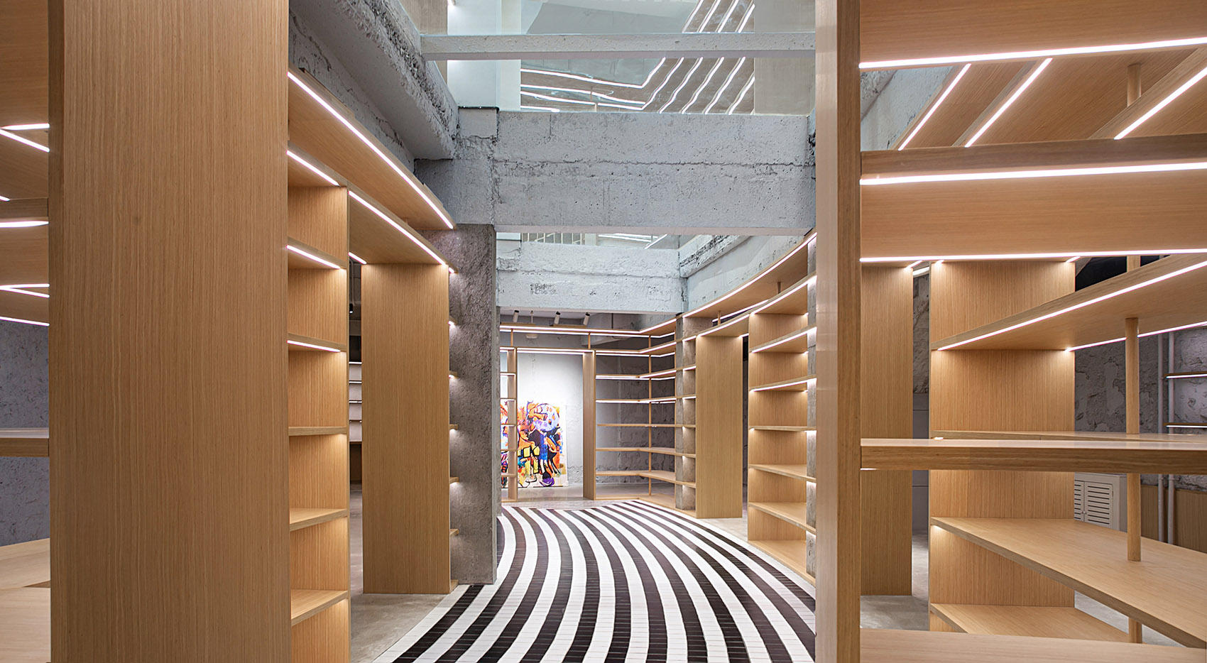 Book Inside, Book Outside by Displacement Architecture Design - 谷德设计网