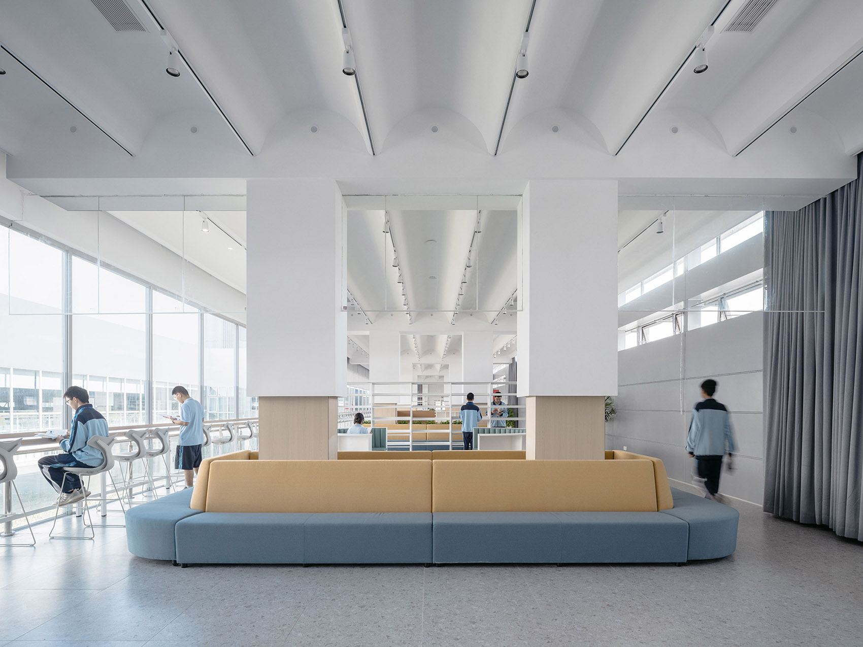 Ningbo Gulin Vocational High School by ARCHIS Design Studio - 谷德设计网