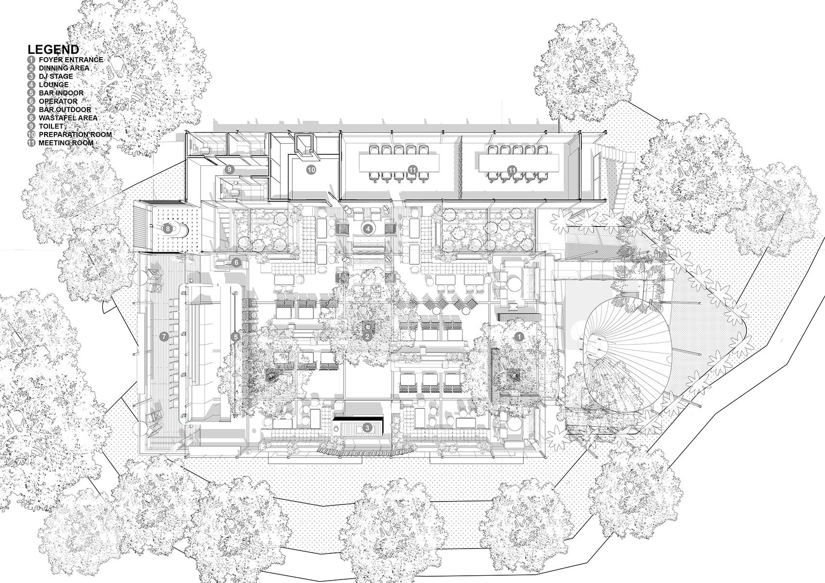 Stalk Tree-hugger Bar by RAD+ar - 谷德设计网