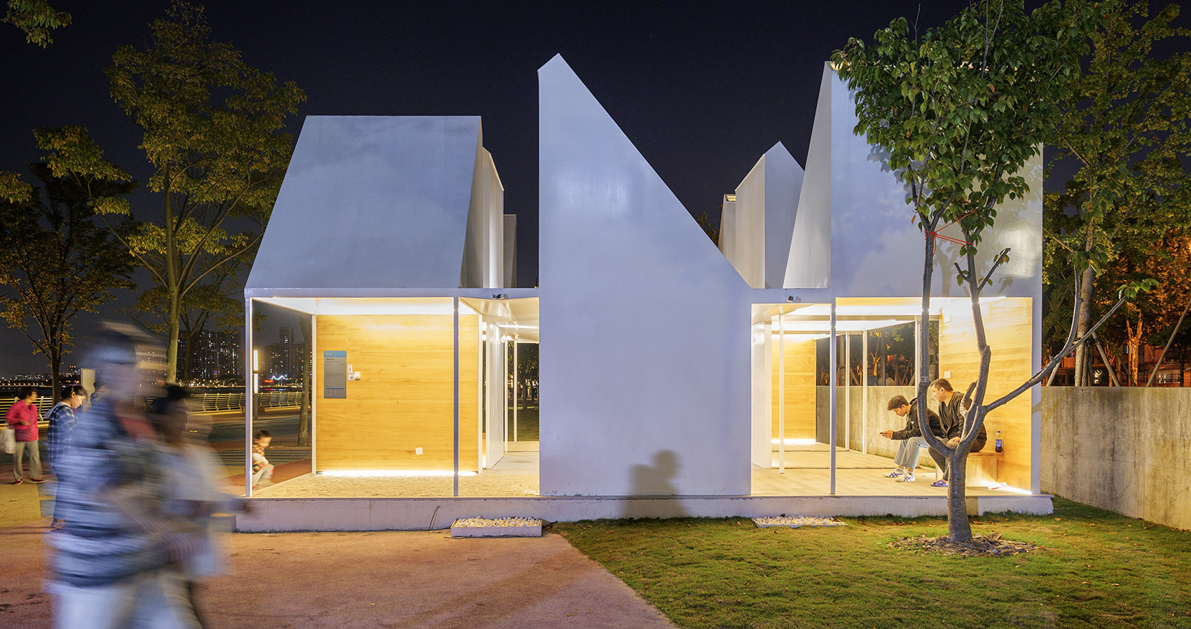 Hetu Luoshu Pavilion + Dade Pavilion by GOM - 谷德设计网