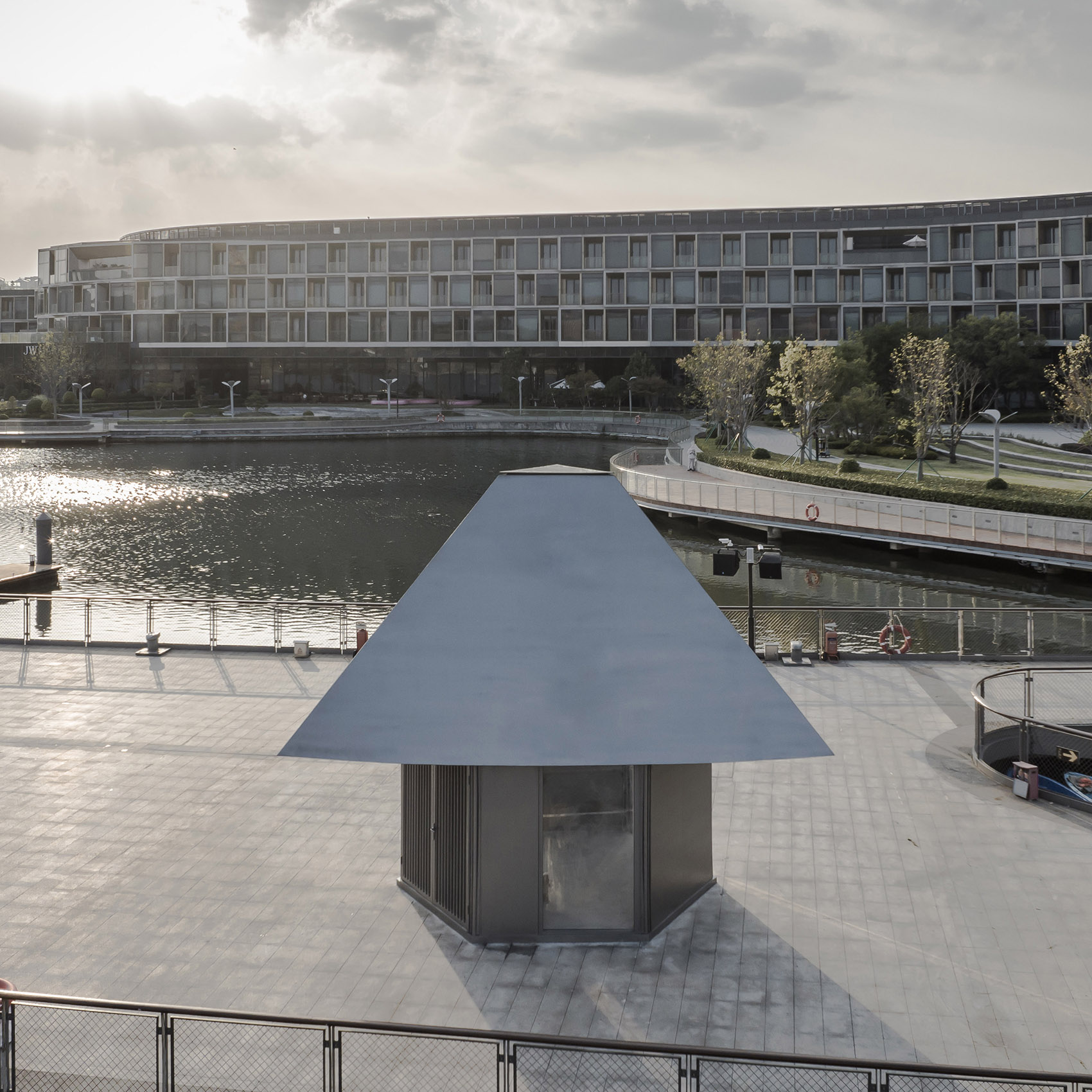 Hetu Luoshu Pavilion + Dade Pavilion by GOM - 谷德设计网