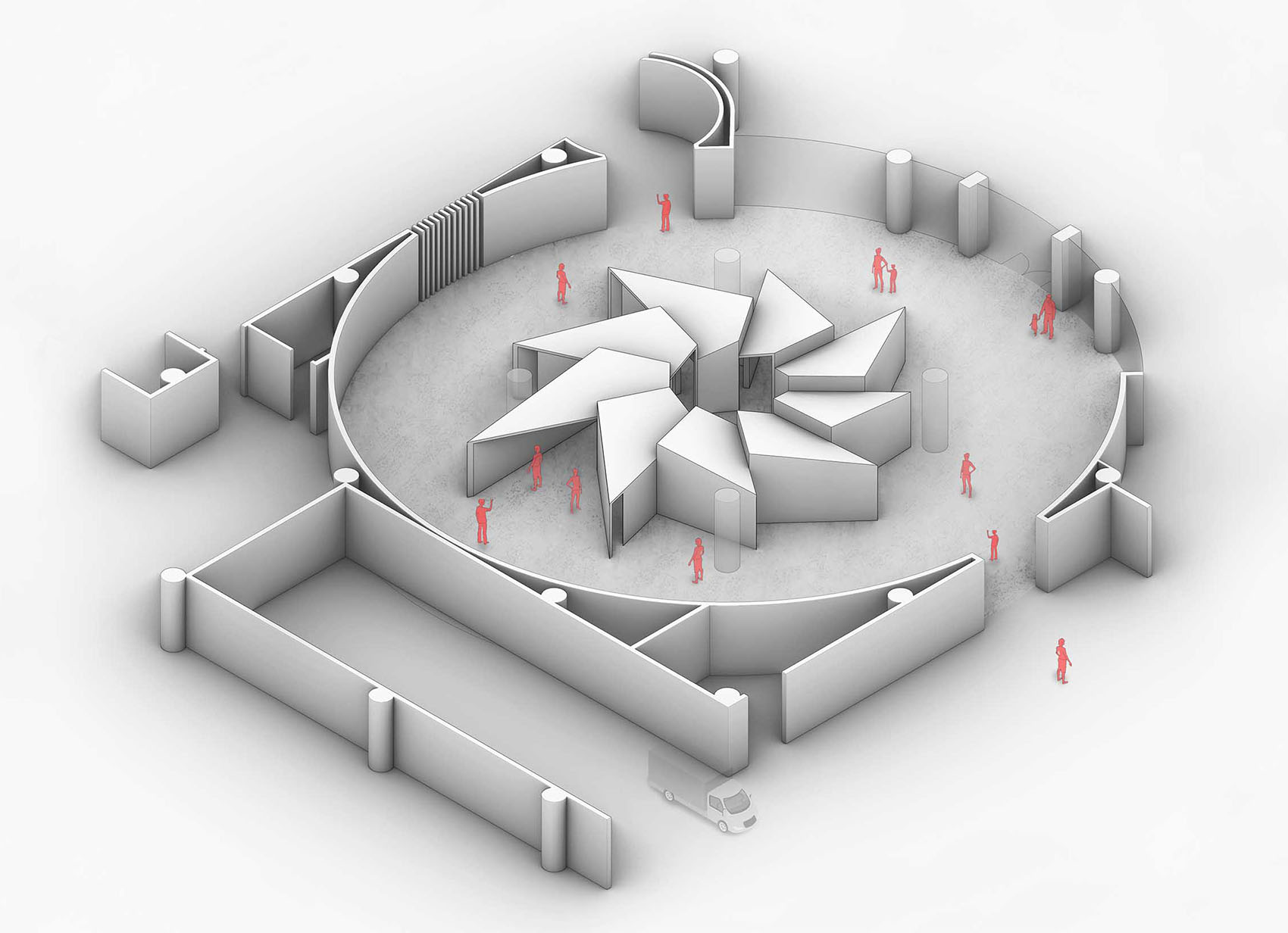 Infinity Ground Architecture Museum by HAS design and research - 谷德设计网