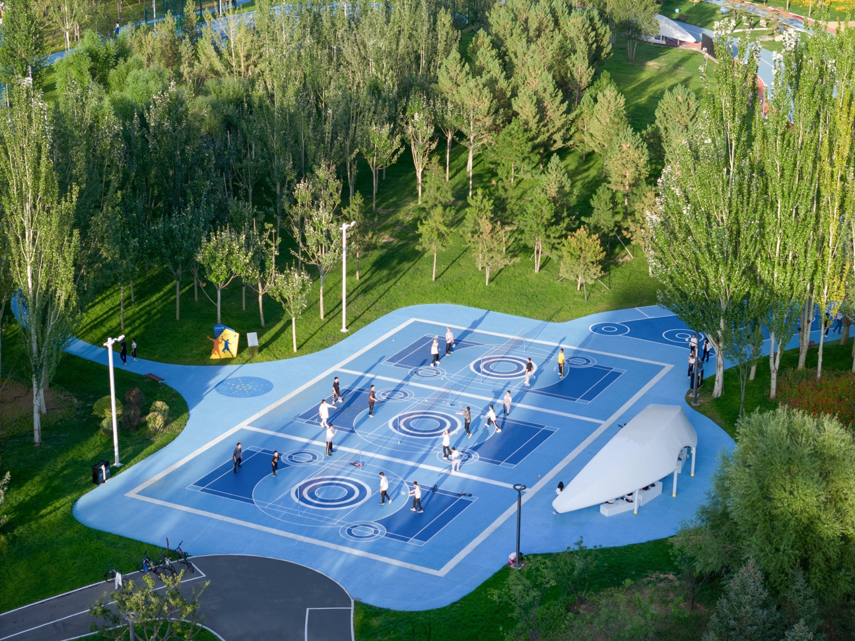 Ordos Smart Sports Park by PLAT ASIA - 谷德设计网