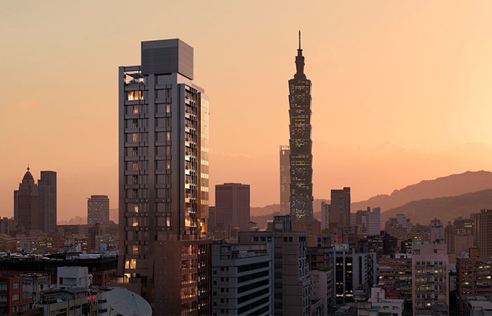 耑岫 – 台北信义文昌住宅 / OMA - 谷德设计网