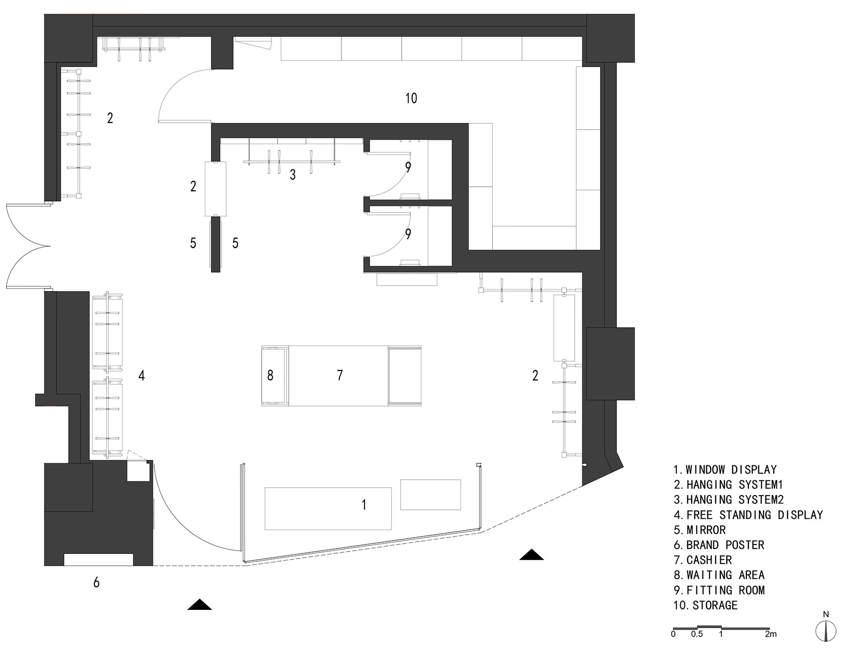 ZUCZUG Flat Taikoo Li Store by FLIP studio - 谷德设计网