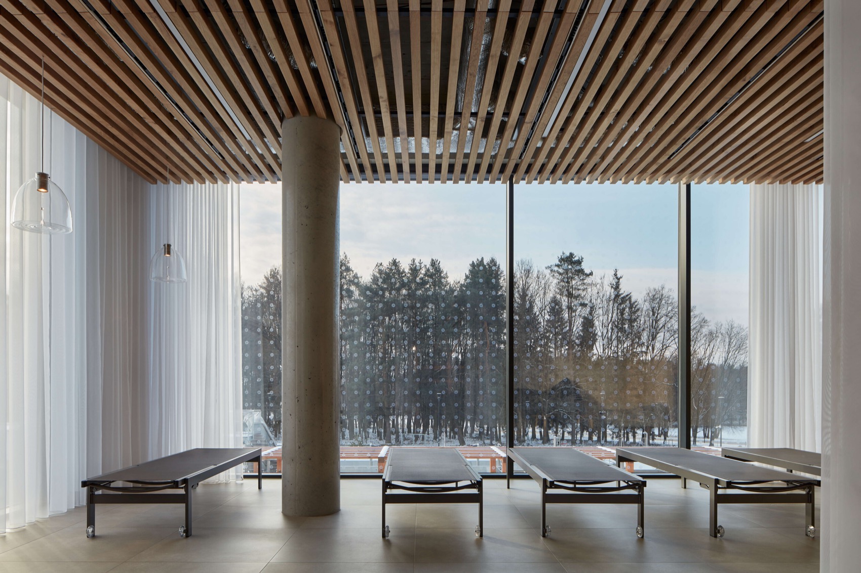Sauna World in Třeboň by Plus One Architects - 谷德设计网