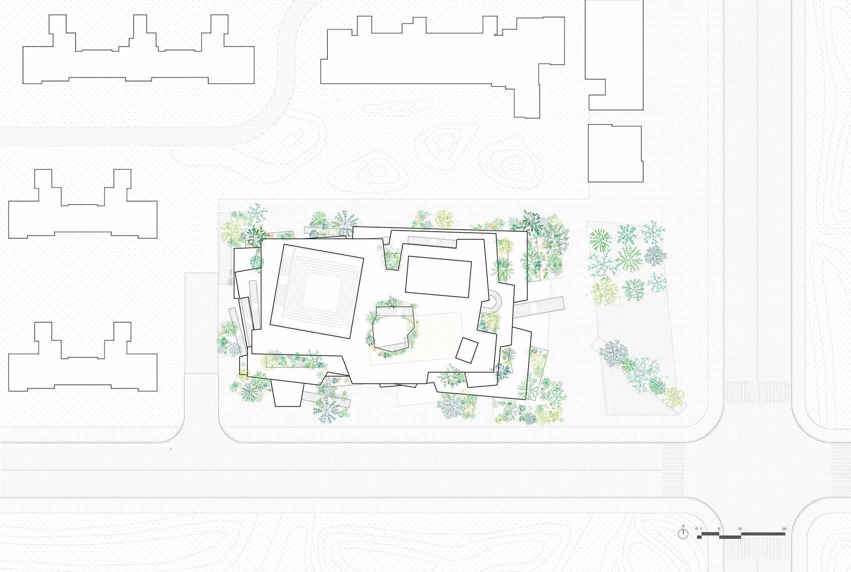 Botanical Garden of the Jiaxing Seed Art Center by B.L.U.E ...