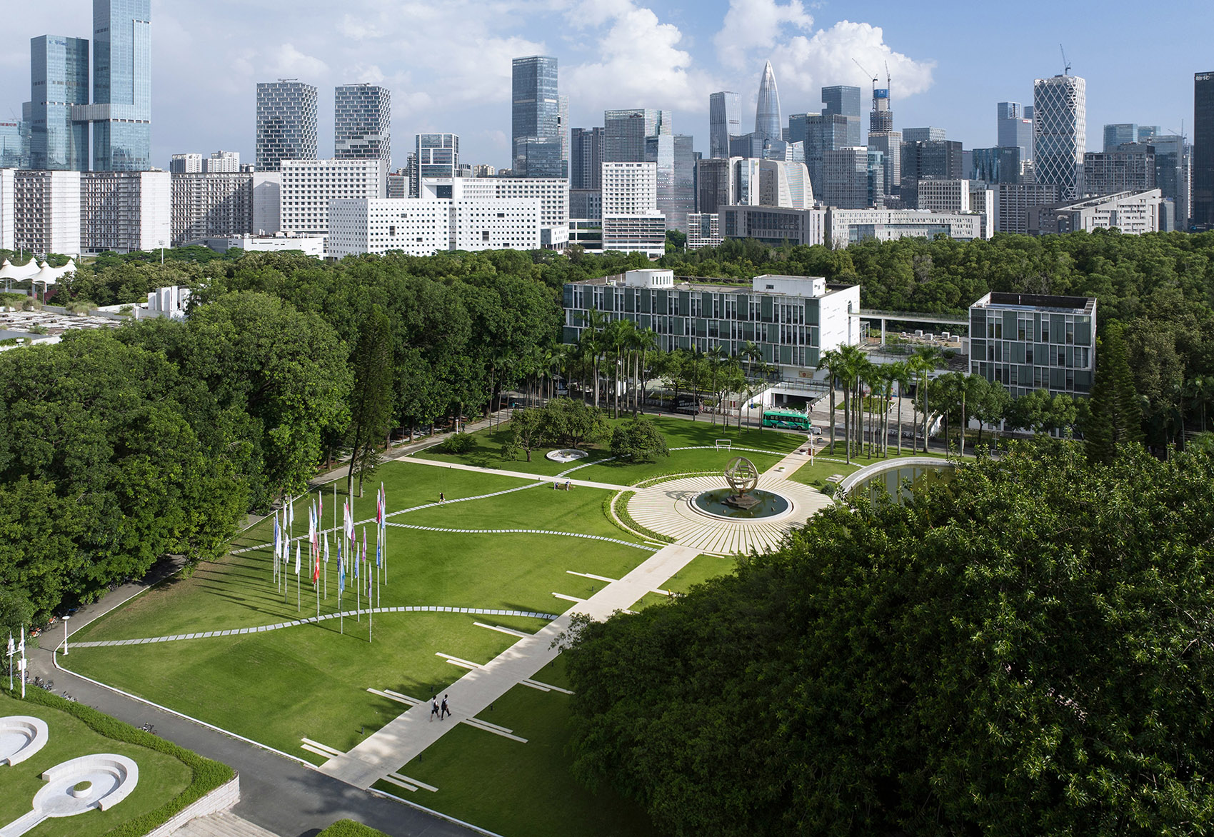 Shenzhen University Campus Environment Enhancement by HOPE Design - 谷德设计网