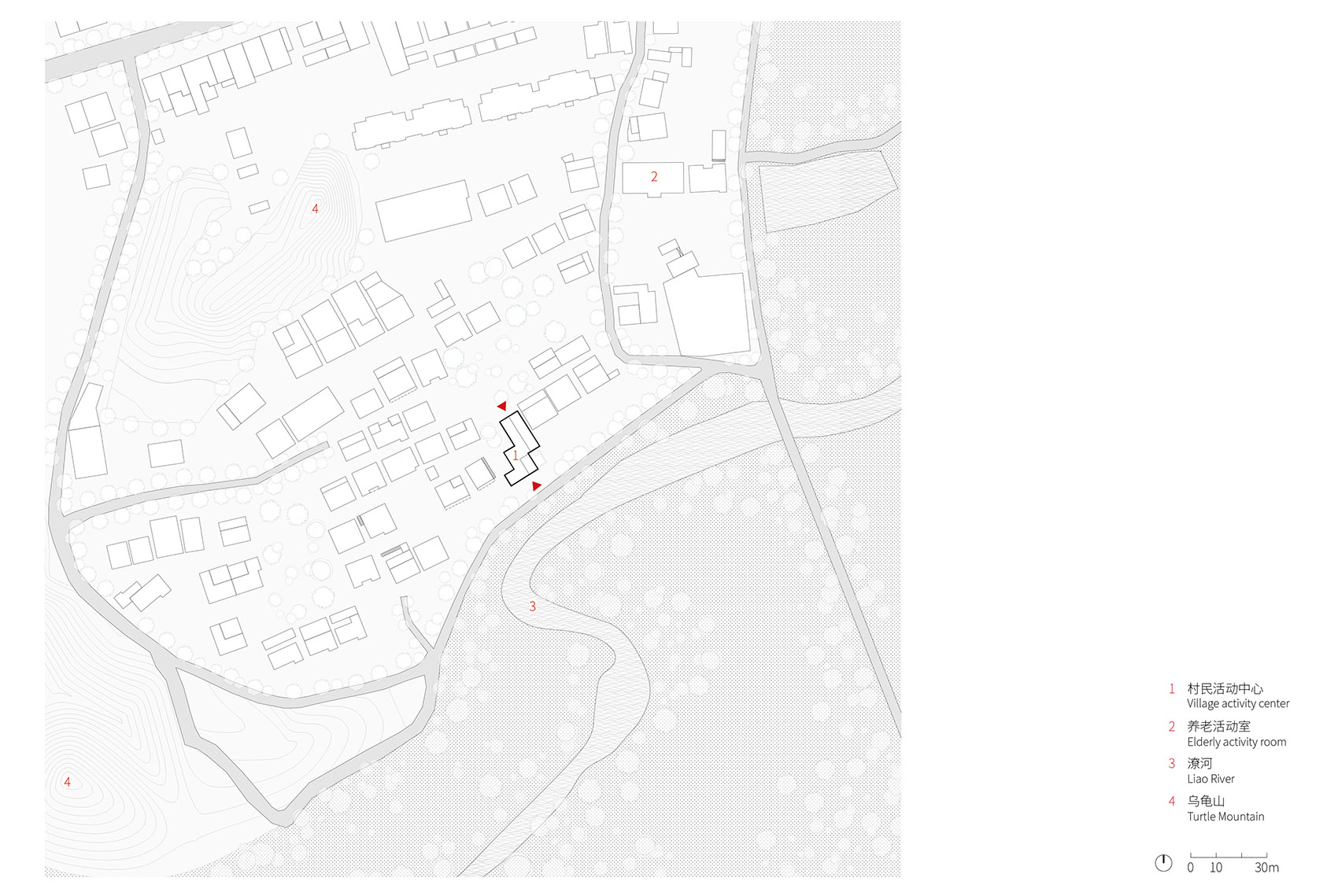 Continuous Roof – Wooden Structure in Dongyang Village by Galaxy Arch ...