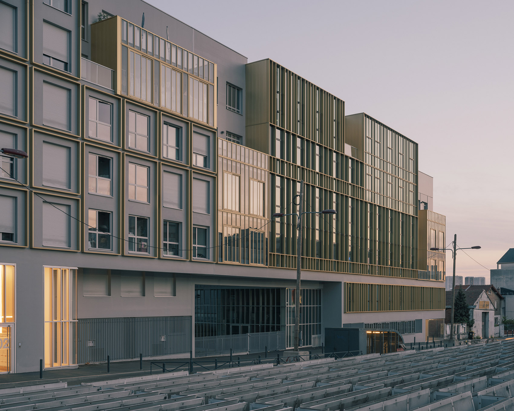 Mixed-use development Gentilly (Greater Paris)by ALTA - 谷德设计网