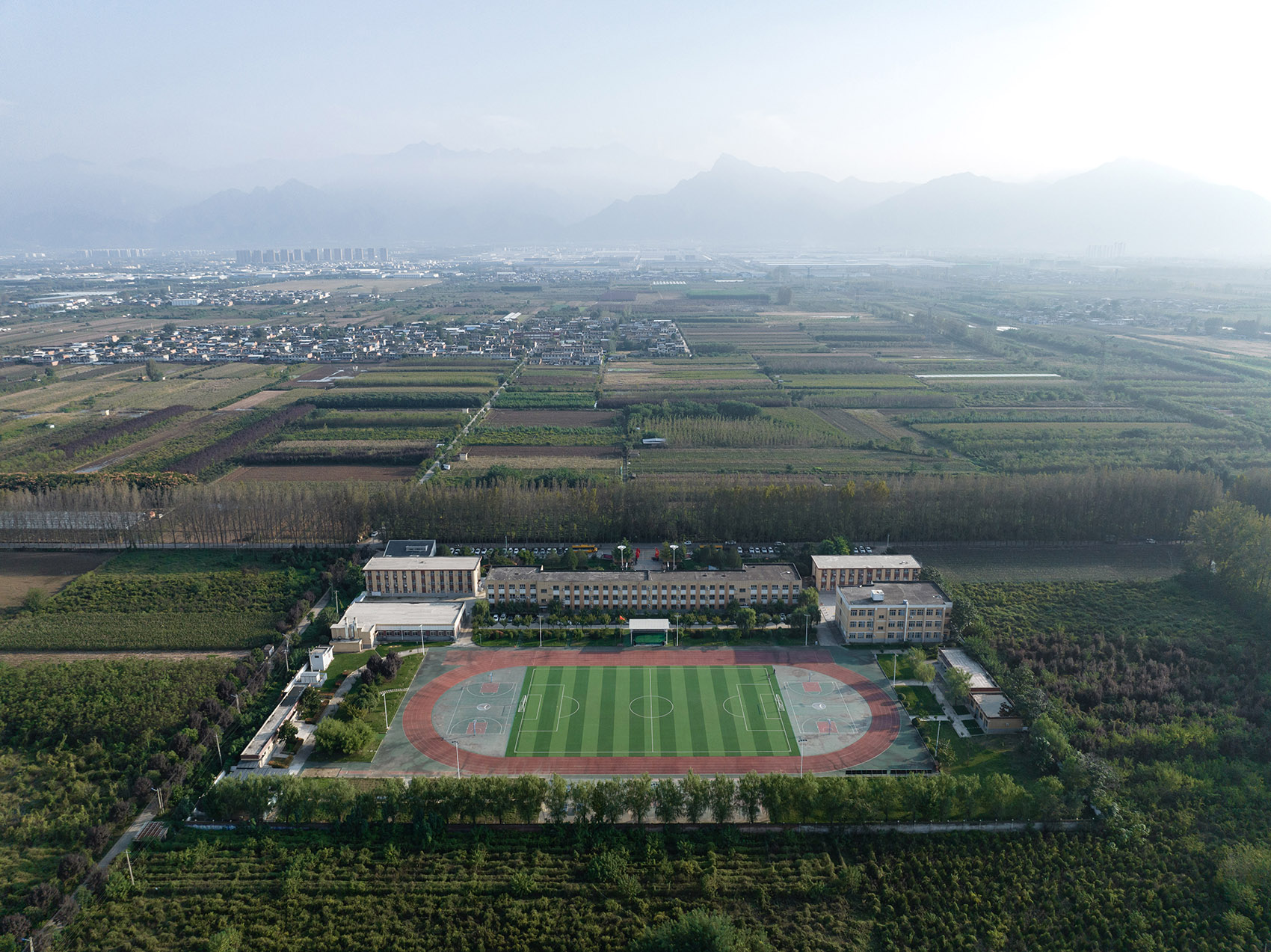 Qinfeng Library for Shaanxi Hope Project by Wall Architects of XAUAT ...