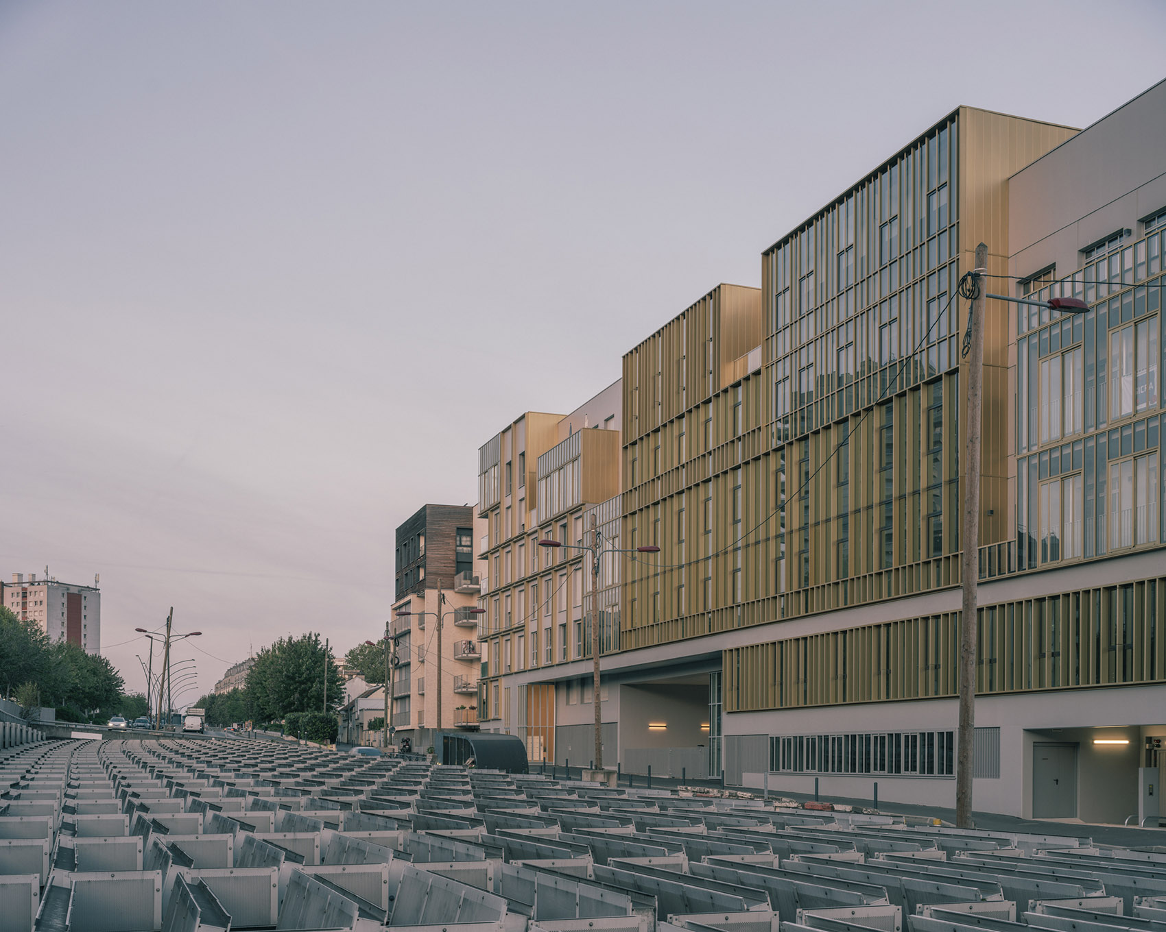 Mixed-use development Gentilly (Greater Paris)by ALTA - 谷德设计网