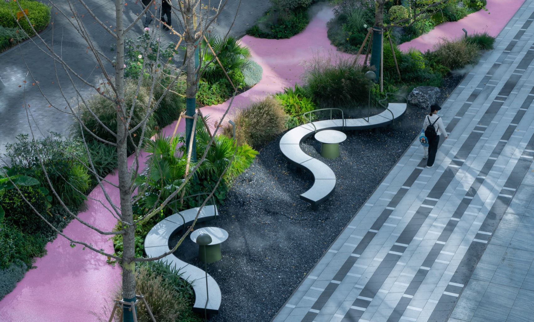 Huanglong Vanke Center Landscape Design by PERCENT LANDSCAPE DESIGN ...