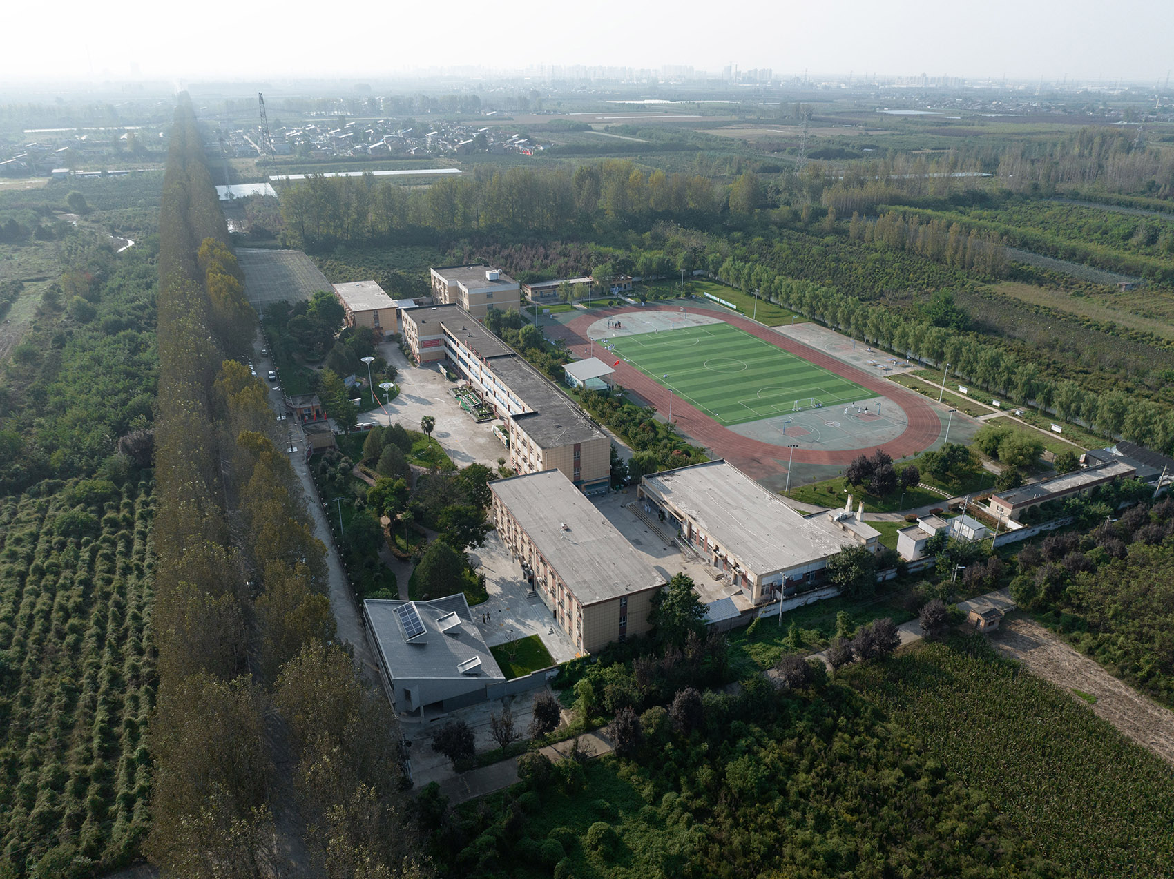 Qinfeng Library for Shaanxi Hope Project by Wall Architects of XAUAT ...