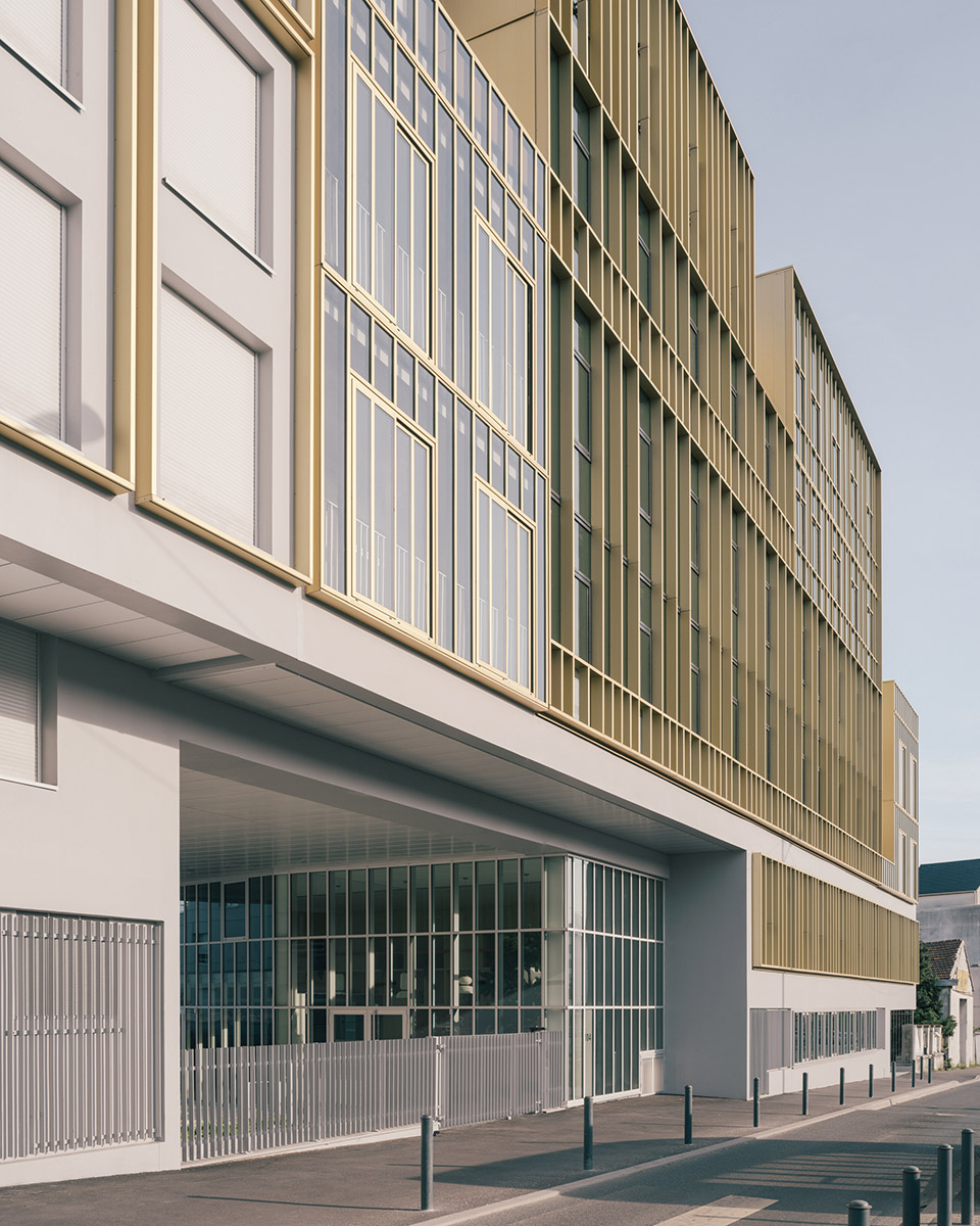 Mixed-use development Gentilly (Greater Paris)by ALTA - 谷德设计网