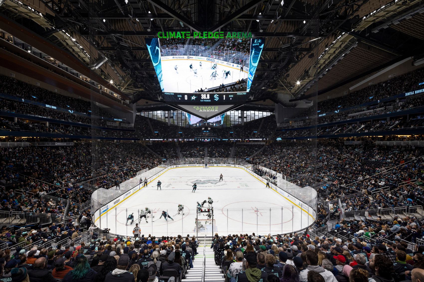 Climate Pledge Arena by POPULOUS - 谷德设计网