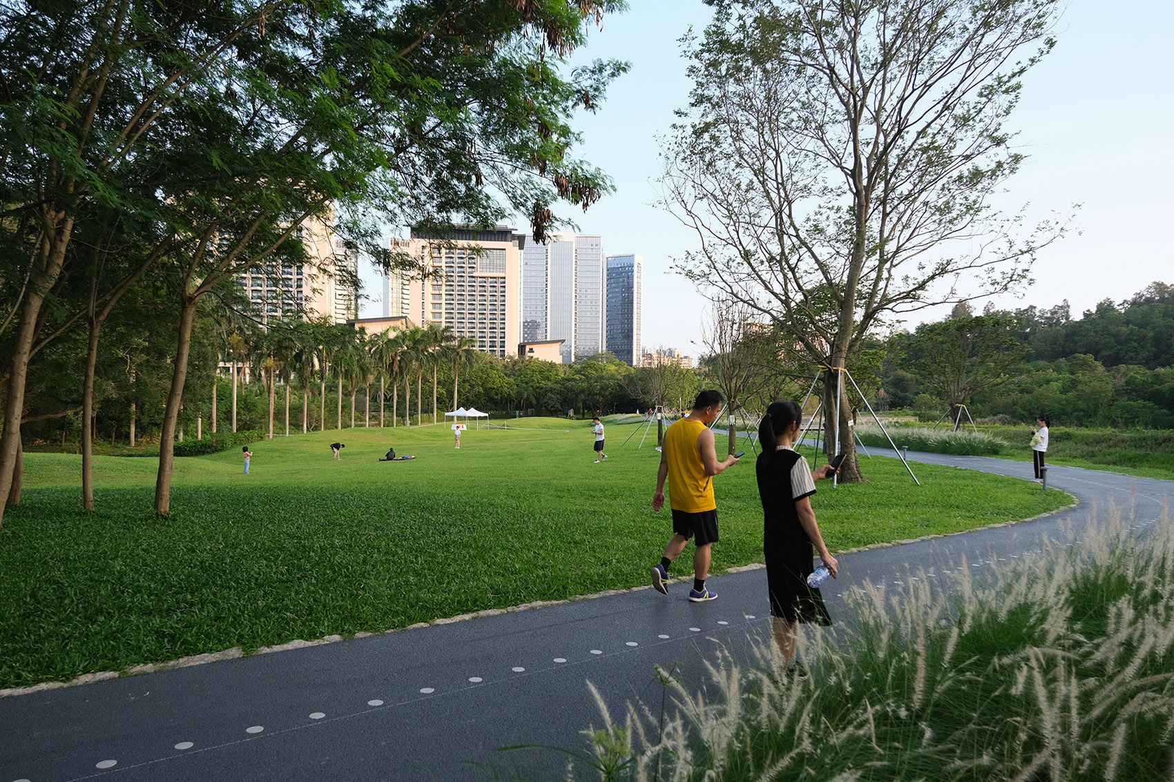 Phase I demonstration section of XILI Ecological Belt by HOPE DESIGN ...