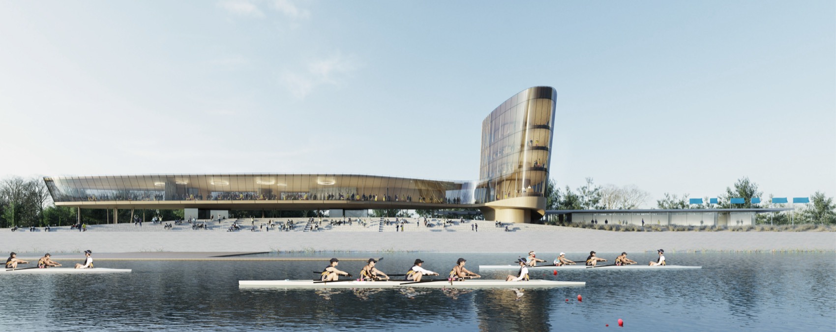 Taiyuan Water Sport Center by Delugan Meissl Associated Architects - 谷德设计网