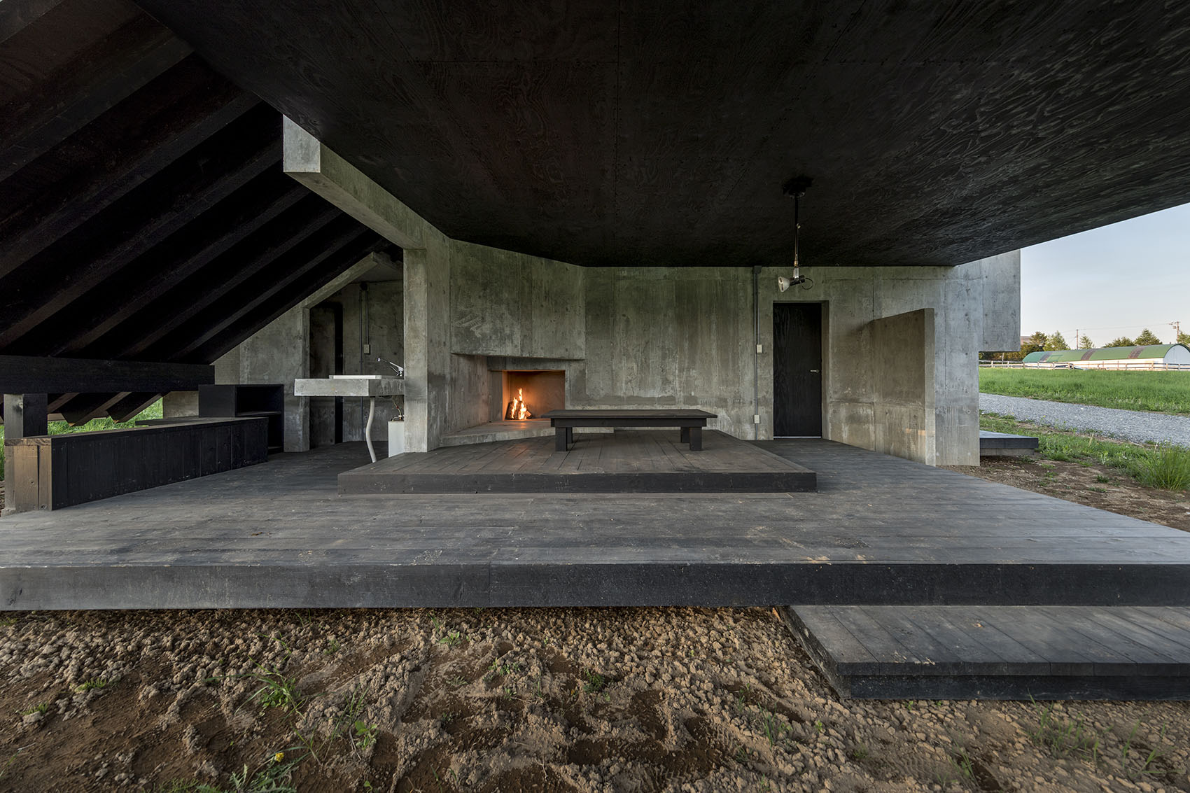 INVERTED HOUSE by Team AHO (Studio Neven Mikac Fuchs with Raphael Zuber ...