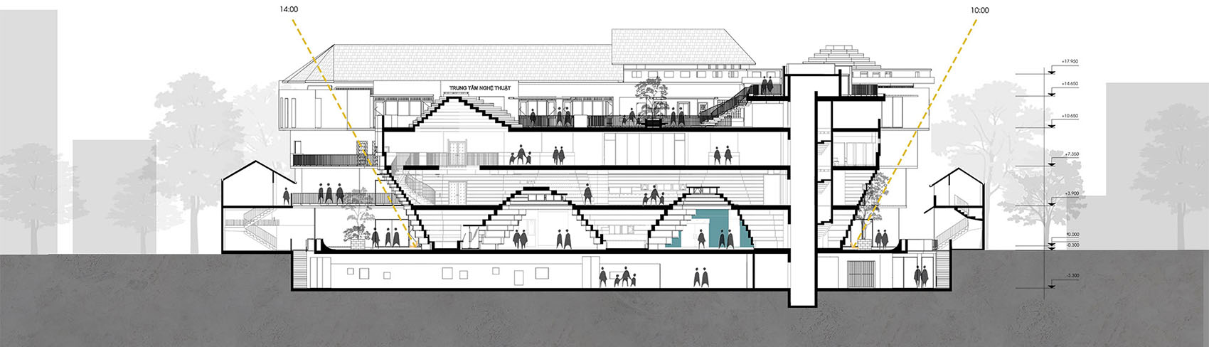Bat Trang Ceramic Community House by 1+1>2 Architects - 谷德设计网
