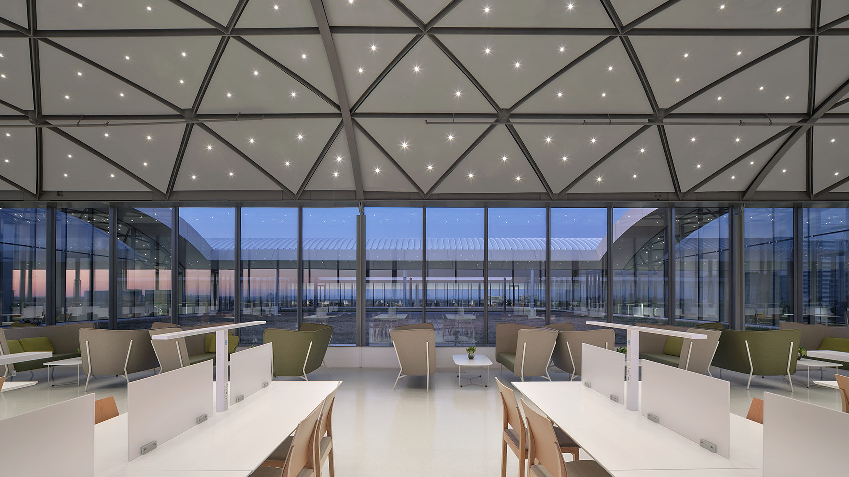 The new library and the school gate of CAUC by Original Design Studio ...