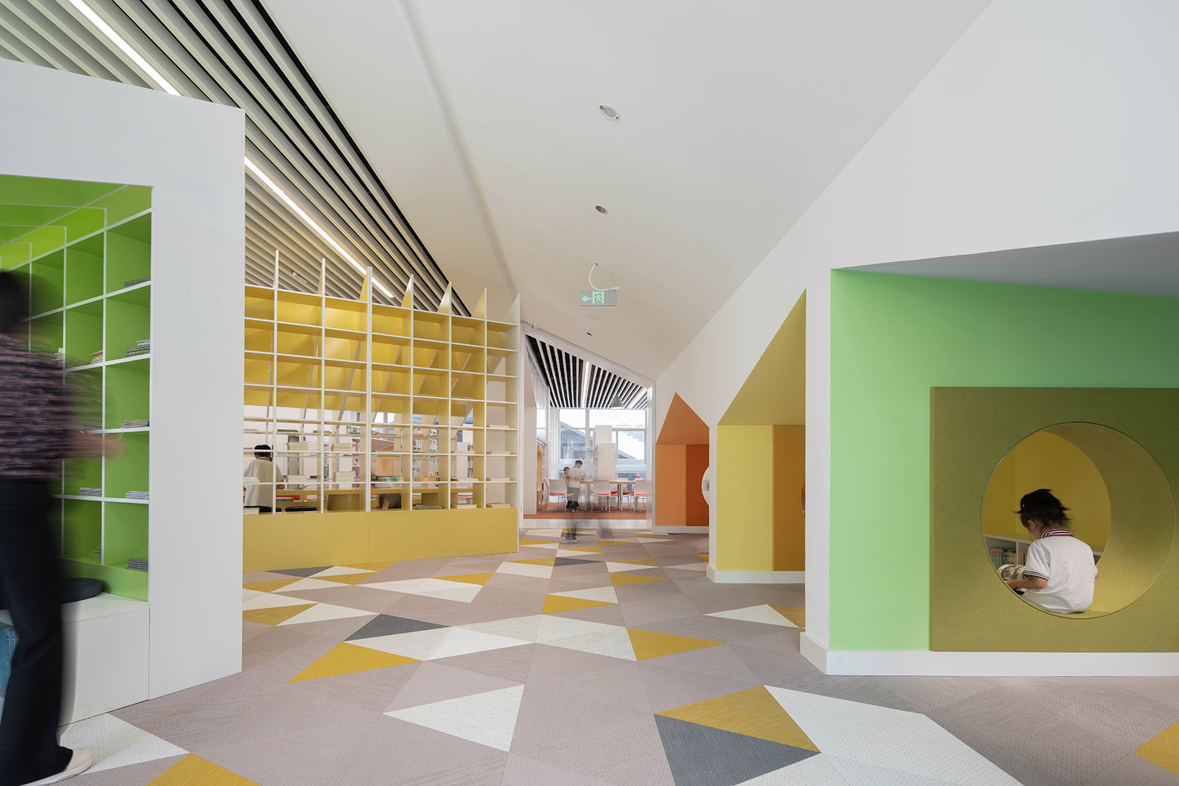 Shanghai Conservatory of Music Experimental School Hebi Branch Library ...