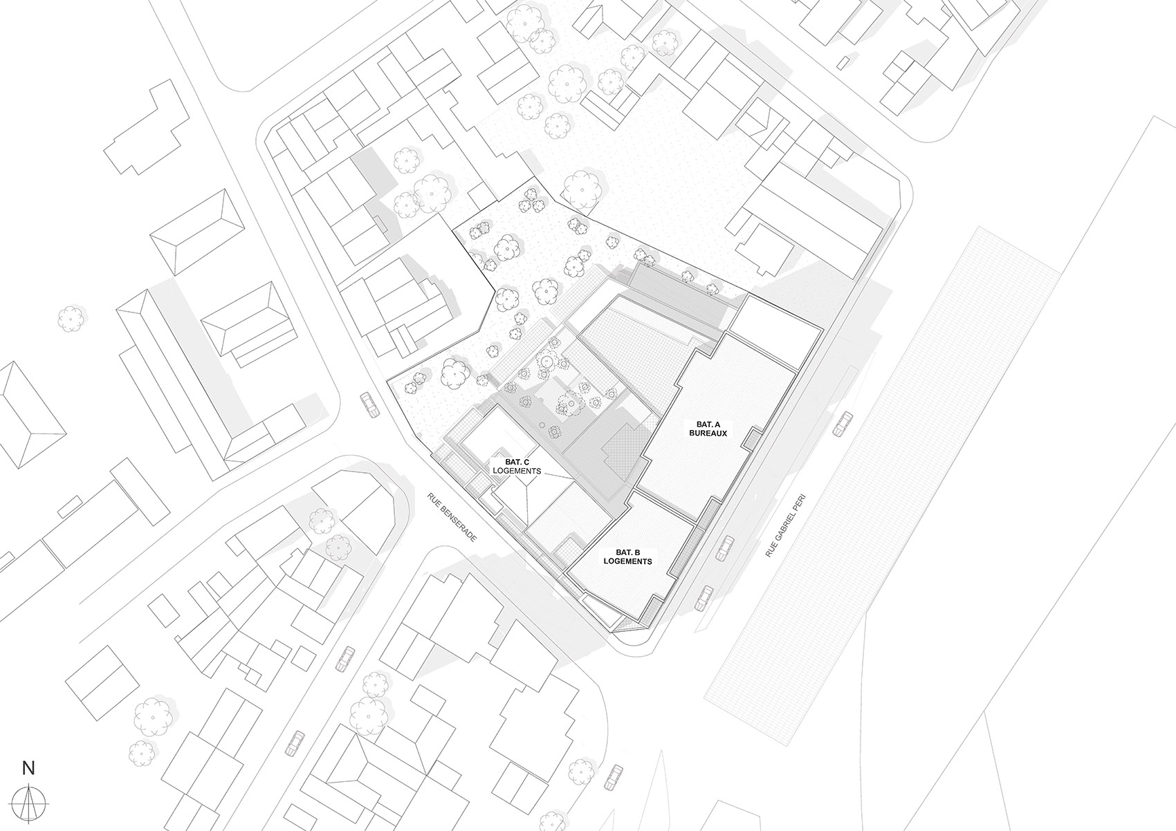 Mixed-use development Gentilly (Greater Paris)by ALTA - 谷德设计网