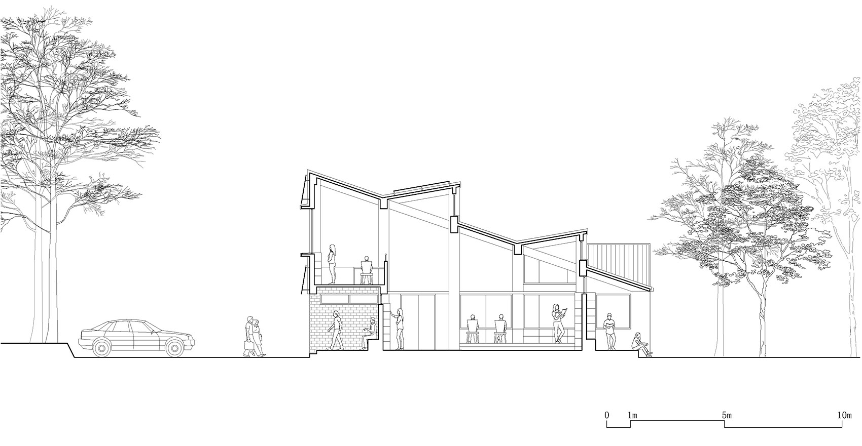 Qinfeng Library for Shaanxi Hope Project by Wall Architects of XAUAT ...