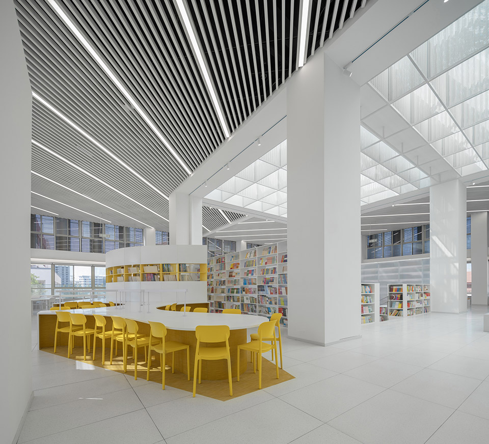 Shanghai Conservatory of Music Experimental School Hebi Branch Library ...