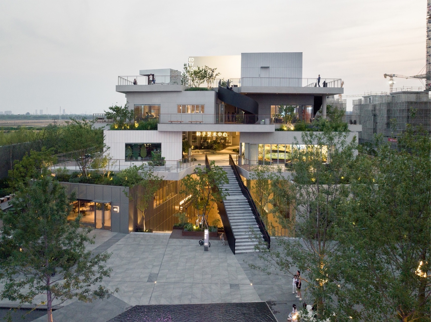 Botanical Garden of the Jiaxing Seed Art Center by B.L.U.E ...