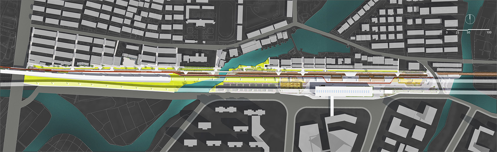 Wuxiang 987 High Line Park by Ningbo Urban Construction Design ...