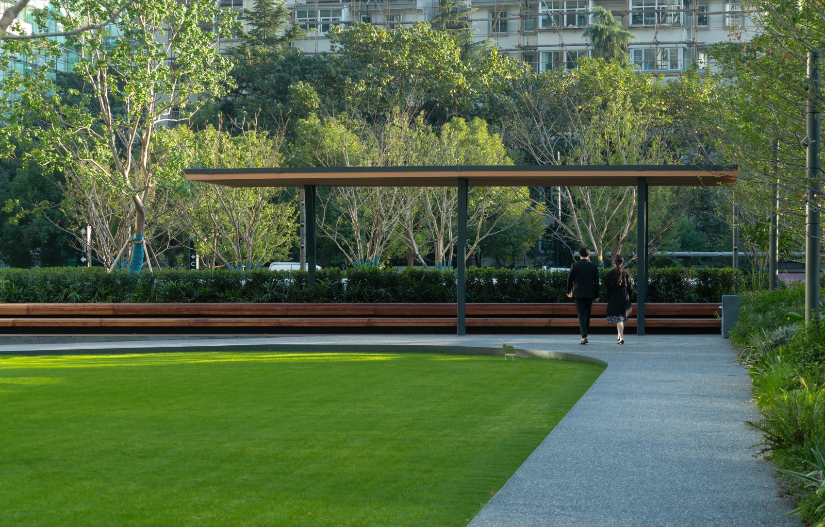 Huanglong Vanke Center Landscape Design by PERCENT LANDSCAPE DESIGN ...