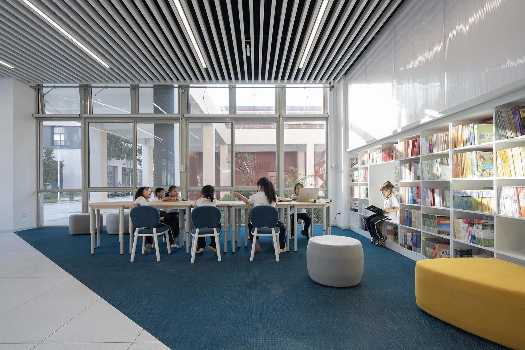 Shanghai Conservatory of Music Experimental School Hebi Branch Library ...